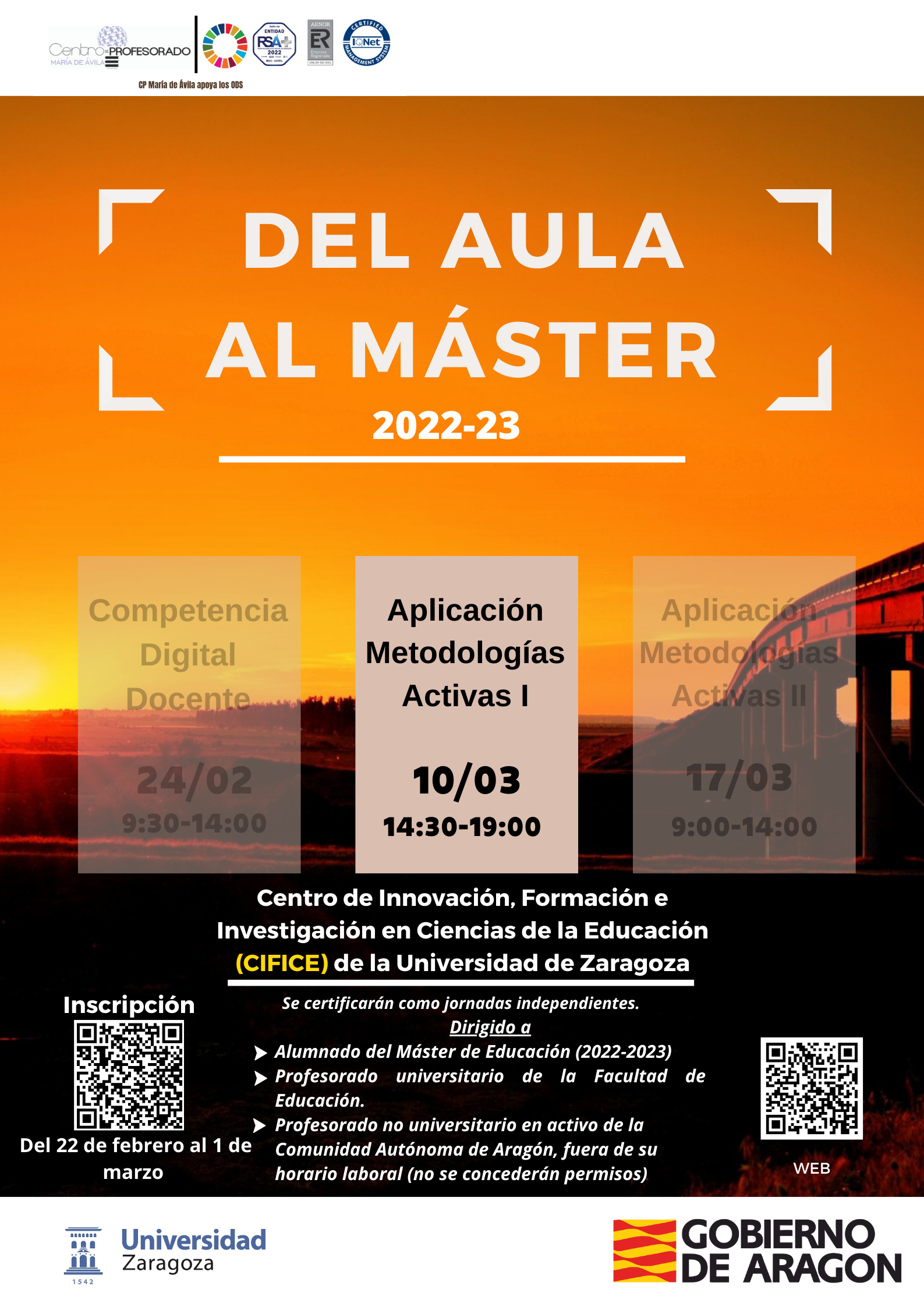 febrero 2023 – Del Aula al Máster